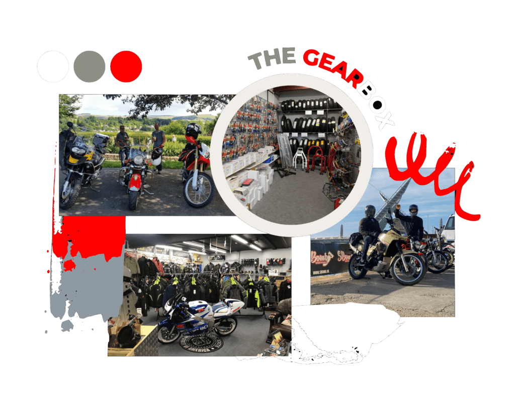 The Gear Box Bike Shop – Motorcycle clothing, spares and repairs shop